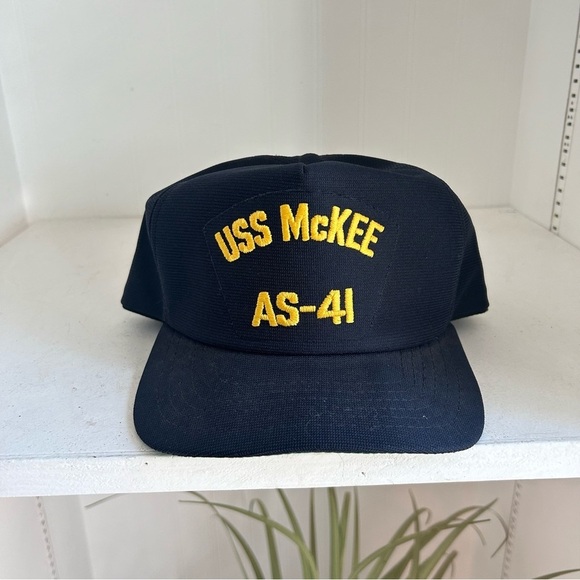 Vintage | Accessories | Vintage Uss Mckee Navy Submarine Veteran High ...
